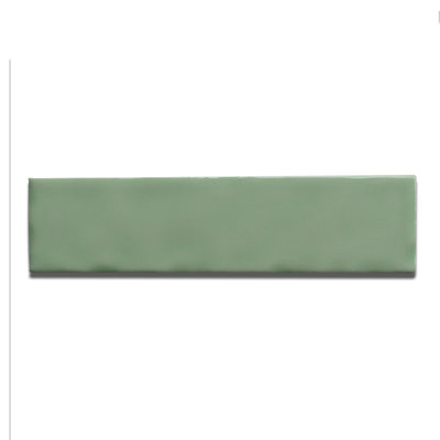 van de het Porseleinslaapkamer/Woonkamer van 2x8 Inches/50x200mm Lichte Appelgroene Metrotegel