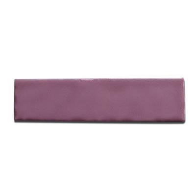 50x200mm/2x8 duim Purpere Decoratieve Ceramische Metro/Metro Tegels voor Muur