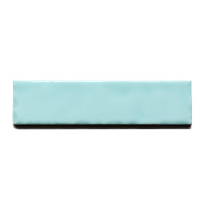 5x20cm/2x8 Tegels van de de Metromuur van de duim 3d Lichte Hemel Blauwe Ceramische voor Hotel Decoraction