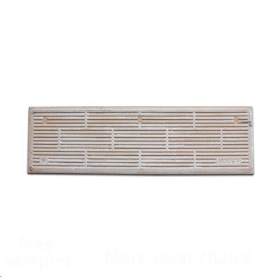 Tegel van de de Duim de Ceramische Witte Muur van 75x300mm/3*12 voor de Decoratie van het de Muurontwerp van de Hotelbadkamers