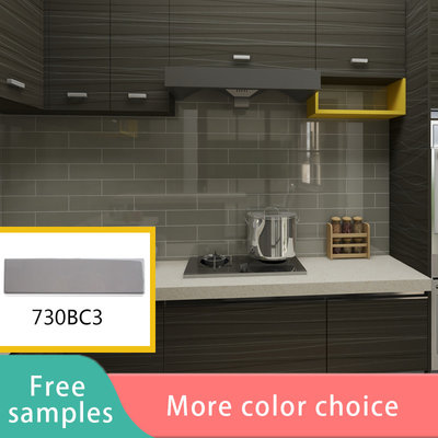 De zuivere Grijs/Duim van Gray Color Tile With Size 75x300mm/3*12 voor de Muurtegel van de Woonkamerdecoratie