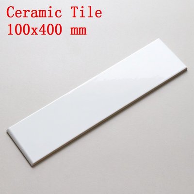Van de de Tegel Witte Kleur van de balkonmuur Buiten de Muurtegels met Grootte 100x400mm