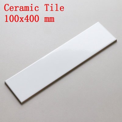 Van de de Tegel Witte Kleur van de balkonmuur Buiten de Muurtegels met Grootte 100x400mm