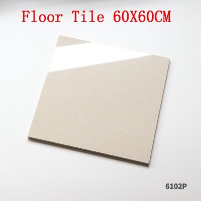 60x60cm Dubbele Glanzende Lading/Matt Surface Black White Brown-de Tegel van de Kleurenvloer