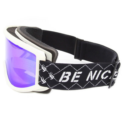 2015 gafas duplicadas adulto colorido de la snowboard de TPU con PC y la lente ULTRAVIOLETA