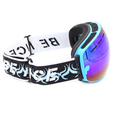 Gafas de la snowboard de la juventud, gafas de la nieve de OTG con anti - marco de la lente TPU de la niebla UV400