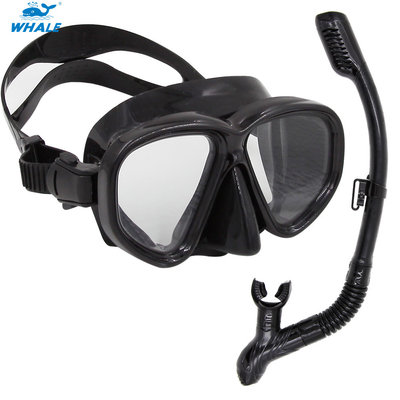 Sea Commercial Diving Equipment Mask Snorkel Set Tempered Glasses