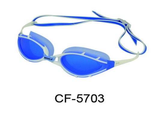 Correa principal de la nadada de las gafas de las juntas coloridas unisex del silicón para el adulto