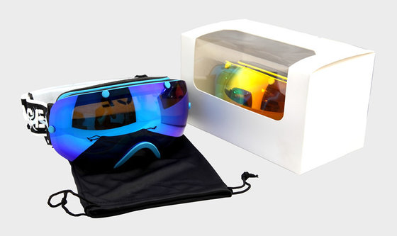 las gafas antiniebla más populares del embarque de la nieve 2015 con el CE, certificado del FDA