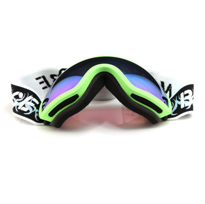 Lente doble duplicada patín adaptable de las gafas del esquí de la nieve con aprobaciones del CE