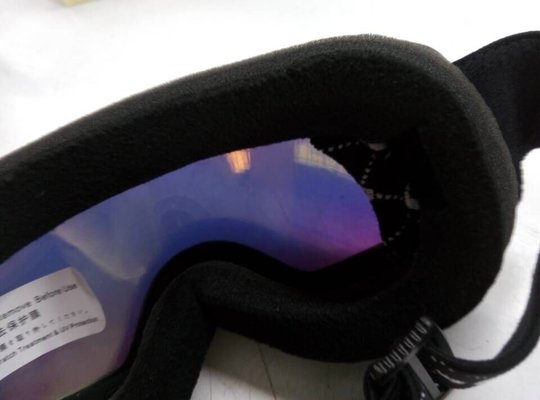 La serie colorida del niño del padre embroma gafas de la snowboard con la lente de la PC de TPU