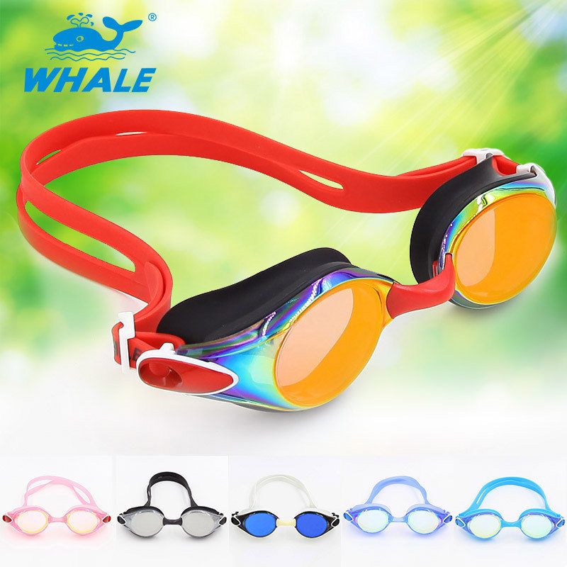 Gafas competitivas de la nadada de las gafas del equipo de natación con anti - lente y Nosebridge de la niebla