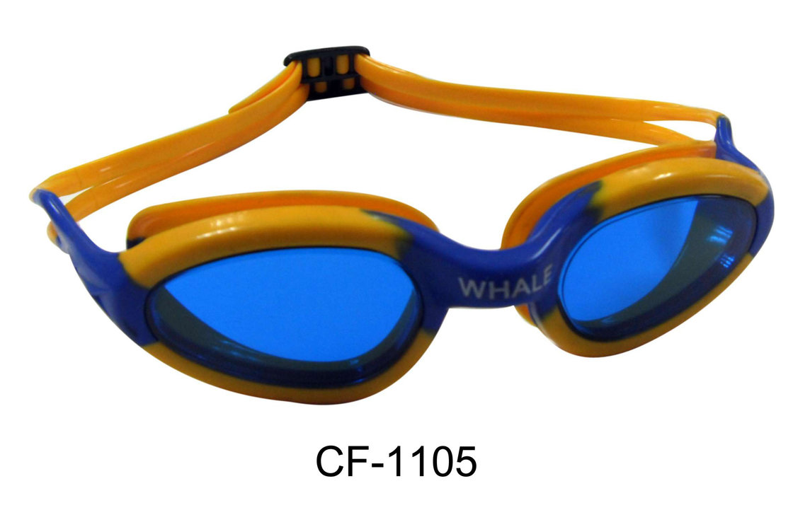 Gafas correctivas para hombre de la nadada de las gafas de la natación de la lente de la PC que compiten con