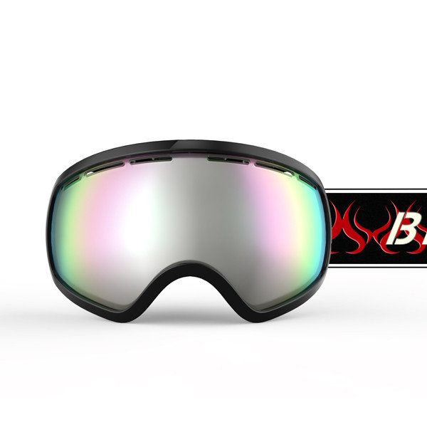 Gafas duplicadas reflexivas azules para hombre, aprobaciones del esquí de Brown Revo del CE FDA