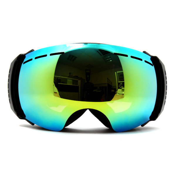 Gafas duplicadas Frameless niebla anti, diseño del esquí de Vision de la lente estupenda del doble del soporte