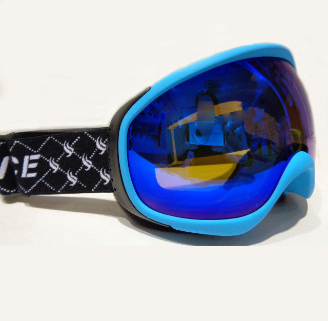 Los deportes coloridos dirigen las gafas del esquí para la luz plana/las gafas polarizadas de la snowboard