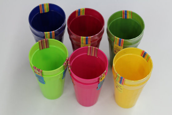 tazze di plastica della chiavetta di 2PK 22OZ pp, bicchieri del policarbonato