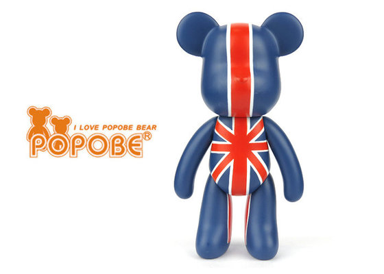 Orso rotabile della testa dell'orso &amp; del PVC POPOBE degli arti 5 Inch/14CM per il supporto domestico del telefono &amp; della decorazione