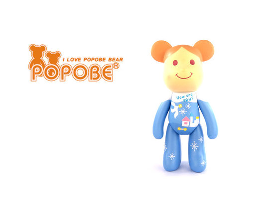 L'orso su ordinazione di plastica ha personalizzato i regali che accoglie il giocattolo di istruzione dell'orso per i bambini