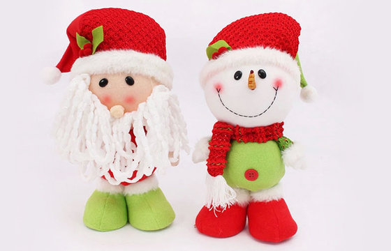 la festa personalizzabile della peluche della bambola del pupazzo di neve di 30CM ha farcito i giocattoli del cotone della fibra