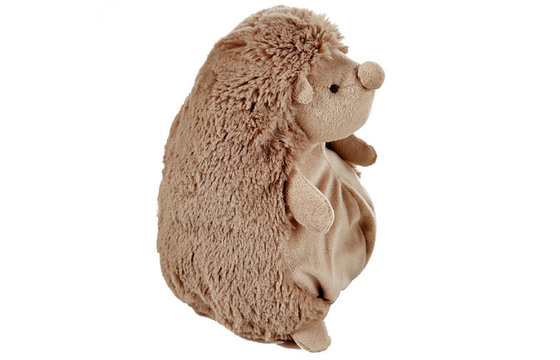 La peluche animale di piccola dimensione personale gioca l'istrice farcito del cotone dei pp