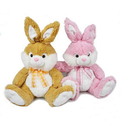 Fashion Holiday Stuffed Easter Bunnies / Easter Plush Bunnies Custom Made