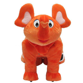 Automobile elettrica del giocattolo della peluche/automobile del giocattolo animale farcito/prezzi dell'automobile della peluche elefante di fantasia