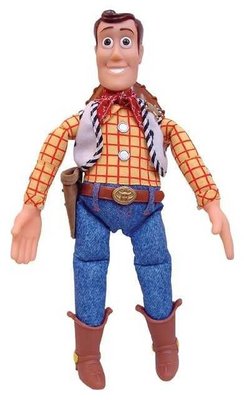La peluche di conversazione del fumetto di Disney gioca Pixar Toy Story che parla le action figure di Woody dello sceriffo