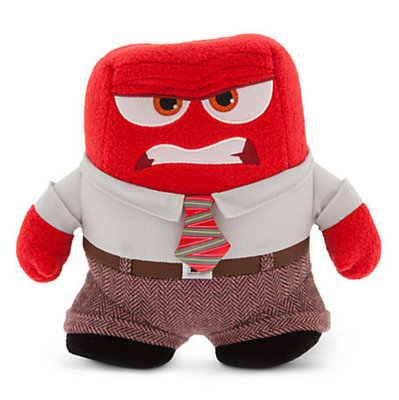 9 inch Baby Disney Cartoon Plush Toys Embroidery Red Anger Animated