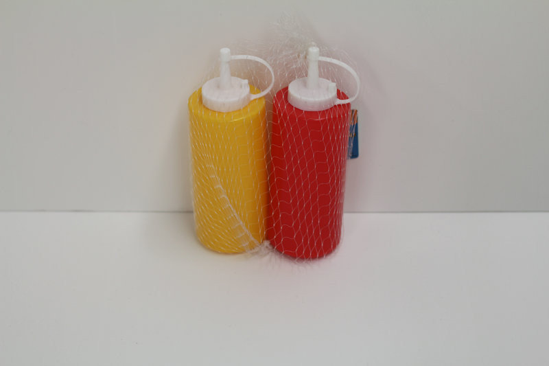 Erogatori di giallo/rossi 11.5oz senape del ketchup, prodotti della cucina