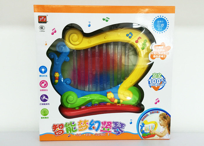 Lo strumento d'apprendimento educativo scherza i giocattoli di musica con lampeggiante variopinti