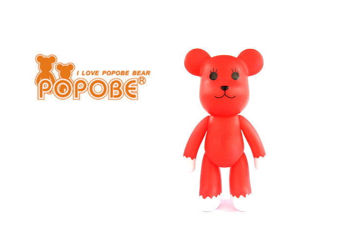 POPOBE a 5 pollici rosso ha personalizzato la decorazione dell'ufficio del supporto del telefono dei regali dell'orso
