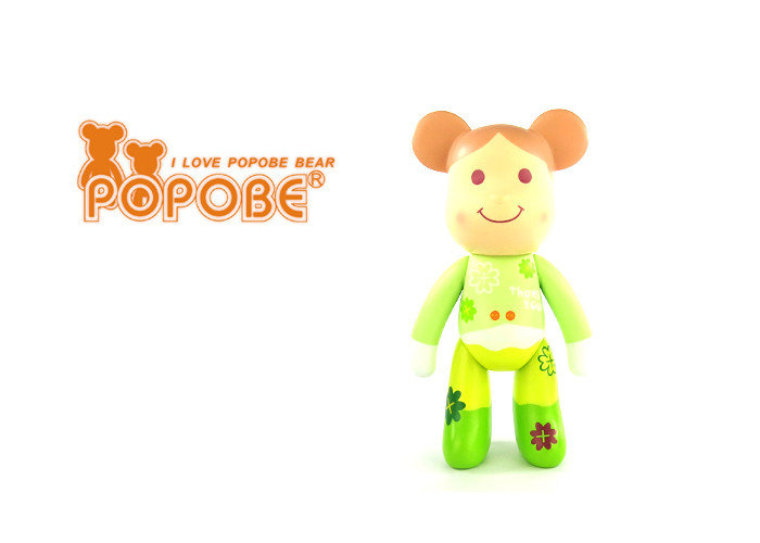 Regali personali multifunzionali dell'orso del PVC, orso variopinto del giocattolo POPOBE dei bambini