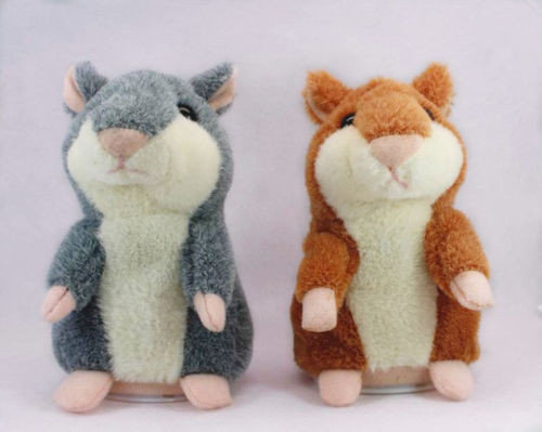 Giocattolo elettronico di conversazione della peluche dell'annotazione dei giocattoli della peluche del topo del criceto dei bambini