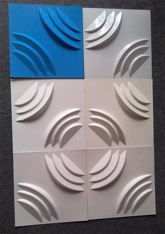 I pannelli di parete del PVC 3D rivestono le mattonelle della parete 3D per la decorazione della parete di Corridoio 3D