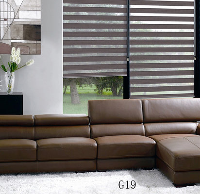 2020 100% polyester zebra blind blackout cordless motorized for windows Customized size