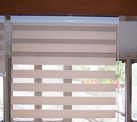 Hot Sale High quality double layer Blind Roller Zebra Blind Elegant &amp; Simple Custom 280cm