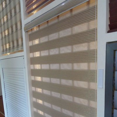 Hot Sale High quality double layer Blind Roller Zebra Blind Elegant &amp; Simple Custom 280cm