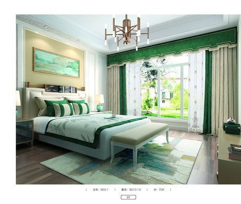 Hot Selling Elegant Brown Curtains Drapes Fabric Blackout Jacquard for Home Window  Customized