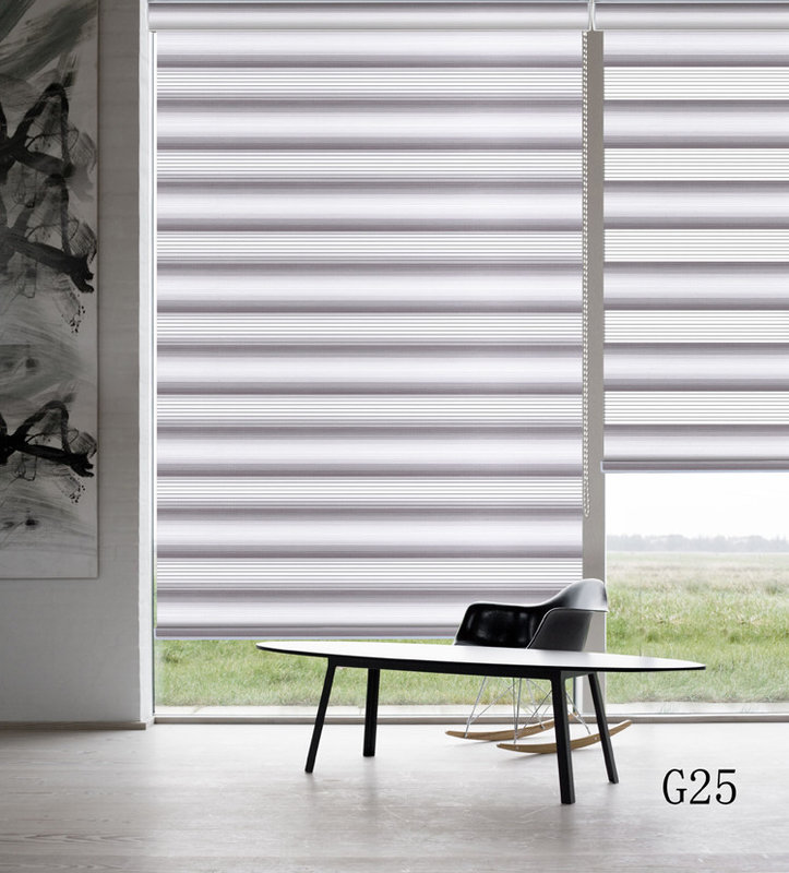 High Quality Home Decoration chicology zebra blinds motorized for window