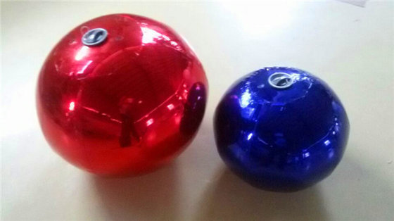 Boule rouge durable de miroir de jardin/décorations extérieures de boule de miroir