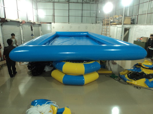 l'eau gonflable de PVC de 0.9mm joue, piscine gonflable pour la famille/parc d'attractions