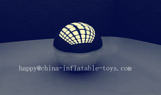 Boule gonflable durable de miroir de Fashional pour épouser la décoration de Noël d'étape