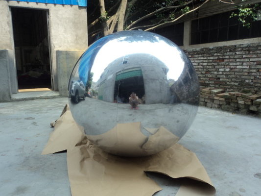 Boule gonflable de miroir de PVC de couleur différente pour annoncer/boule gonflable décoration extérieure