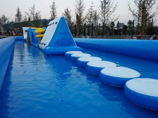 Le parc aquatique gonflable d'été/eau gonflable colorée joue pour le parc d'attractions