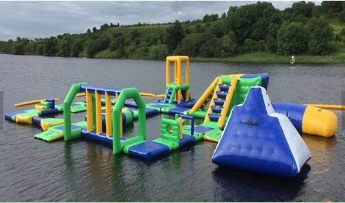 Jeux gonflables d'adulte/eau d'enfants avec l'approbation facile de GV d'installation de glissière