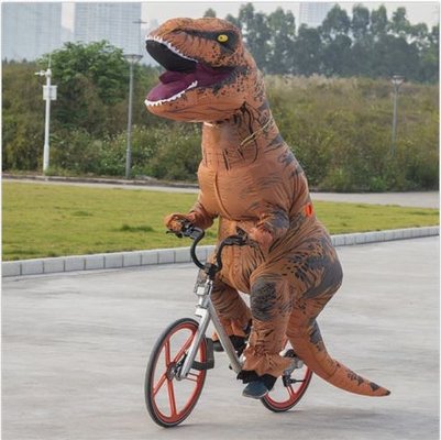 Fantaisie gonflable 1.8m de Purim Cosplay de costumes de dinosaure du tissu T-REX d'Oxford