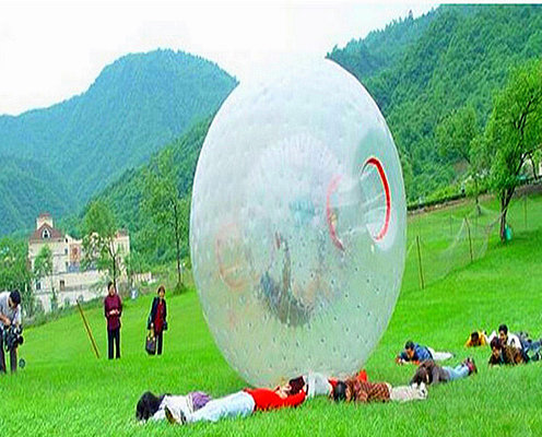 boule gonflable d'herbe de boule de PVC Zorb de 0.9mm, jouets gonflables POUR l'eau ou terre