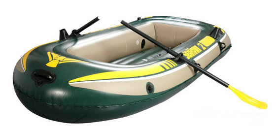couleur rouge gonflable de bateau de pêche de PVC de bâche de PVC de 0.9mm