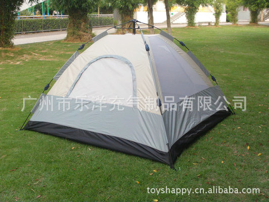 Fibre de verre + tente gonflable de partie de tissu d'Oxford pour le camping sauvage 2,15 * 2,15 * 1.2m